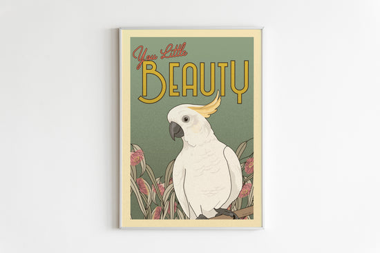 COCKATOO POSTER – Little Green Mini Creative