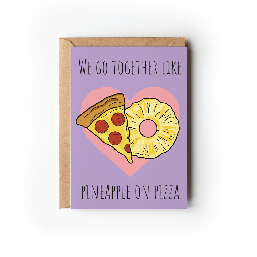 PIZZA CARD – Little Green Mini Creative