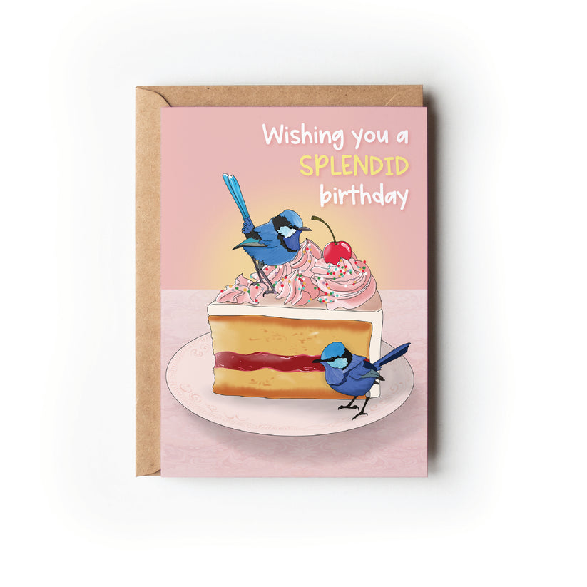 SPLENDID BIRTHDAY CARD – Little Green Mini Creative
